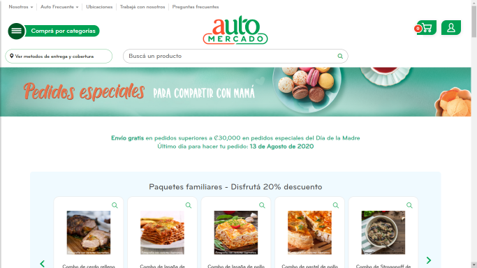 Auto Mercado ofrece opciones deliciosas al alcance de un clic ...